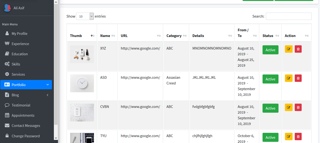 iProfile - Multiuser Profile & Resume Script (SASS) by codeglamour