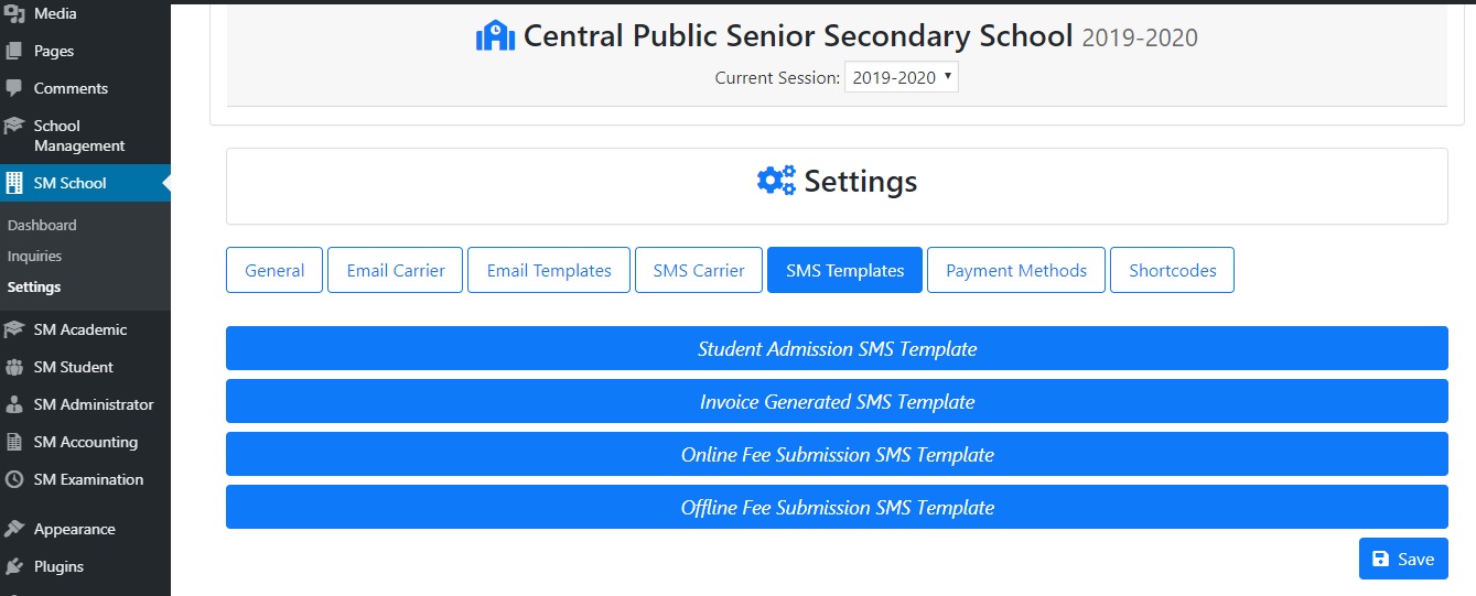 School Management - Education & Learning Management system for WordPress by weblizar