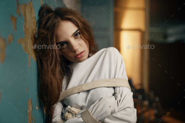 Insane Asylum Patients Straight Jacket