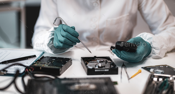 Data Forensic Science Stock Photo by microgen | PhotoDune