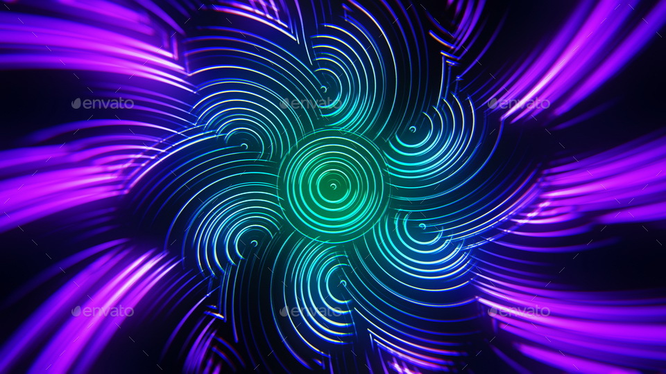 Neon Rings, Graphics | GraphicRiver