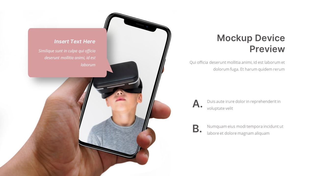 VR Modern Tech Presentation Template by Slidesignus | GraphicRiver