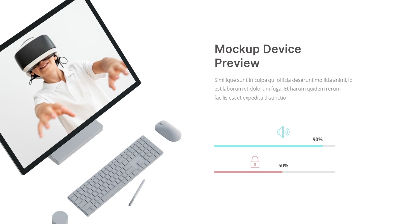 VR Modern Tech Presentation Template by Slidesignus | GraphicRiver