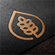 Wheat Drop Logo and Wheat Grain, Logo Templates | GraphicRiver