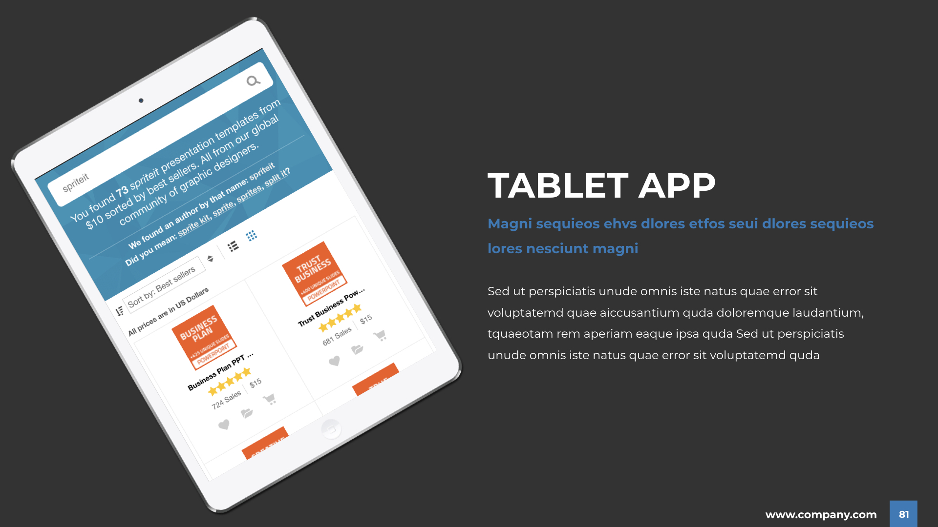 Sales Deck Keynote Template by Spriteit | GraphicRiver