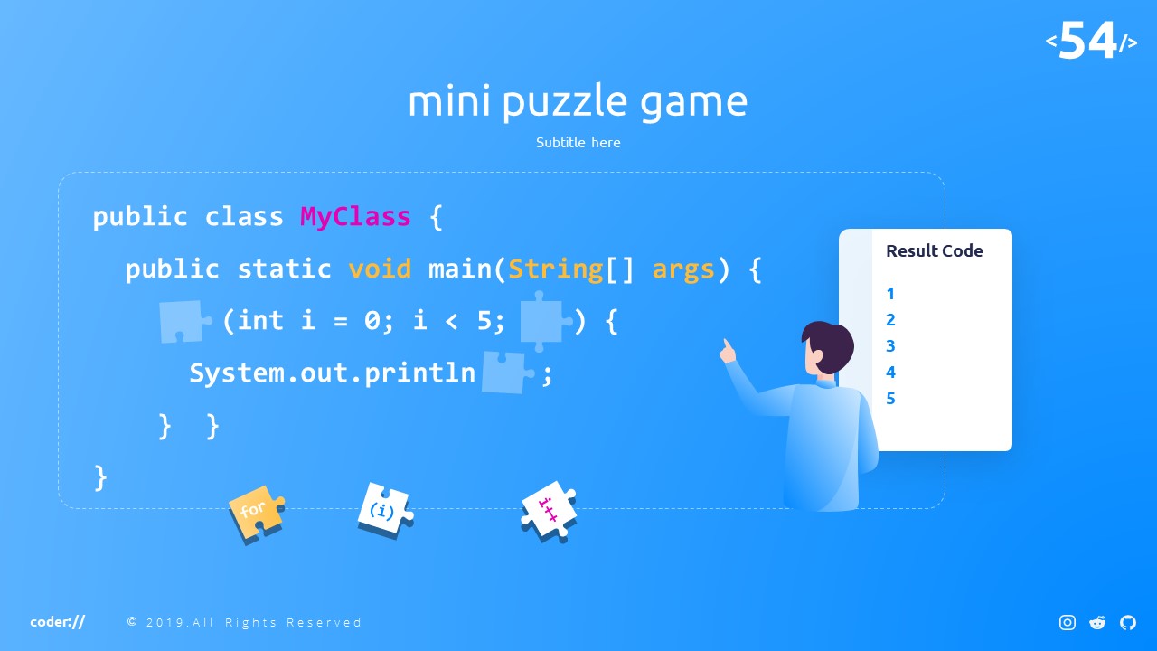 Coder Programming Keynote Presentation Template, Presentation Templates