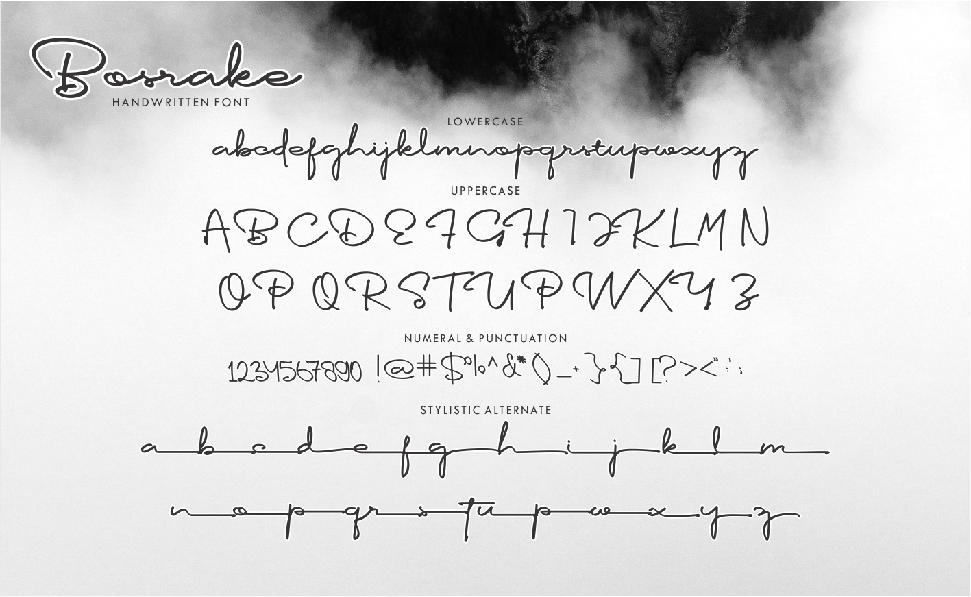 Bosrake, Fonts | GraphicRiver