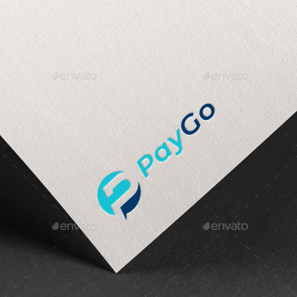 Pay Go Logo Design / P Letter, Logo Templates | GraphicRiver