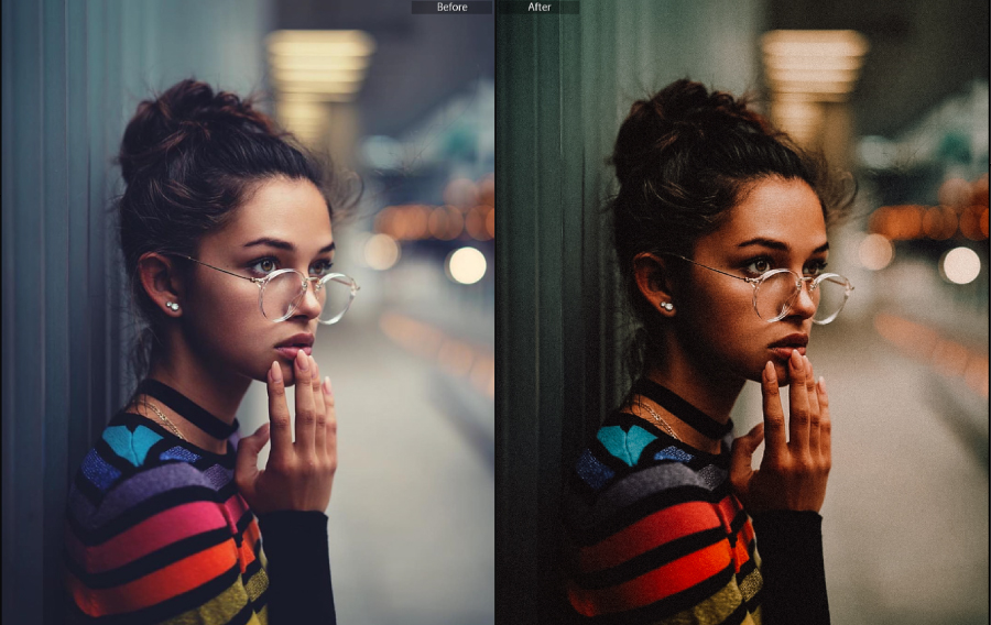 Sandstorm Portrait Lightroom Presets, Add-ons | GraphicRiver