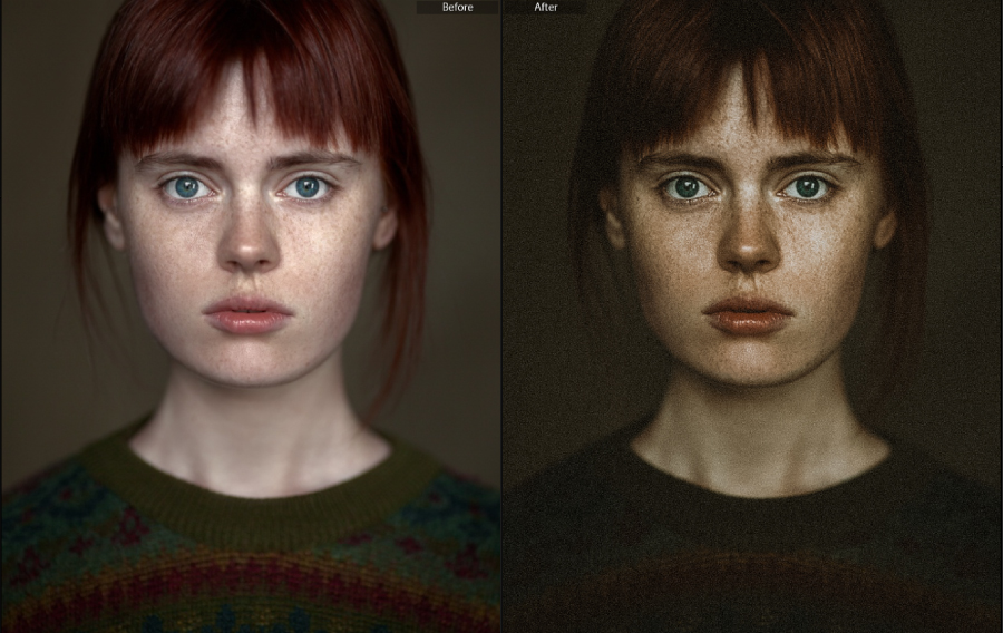 Sandstorm Portrait Lightroom Presets, Add-ons | GraphicRiver
