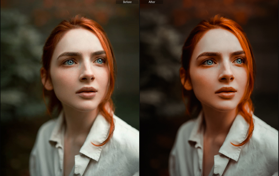 Sandstorm Portrait Lightroom Presets, Add-ons | GraphicRiver
