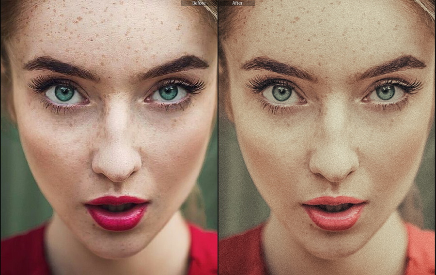 Sandstorm Portrait Lightroom Presets, Add-ons | GraphicRiver