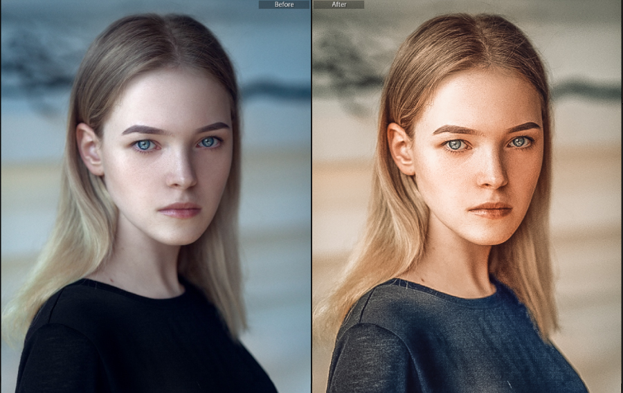 Sandstorm Portrait Lightroom Presets, Add-ons | GraphicRiver