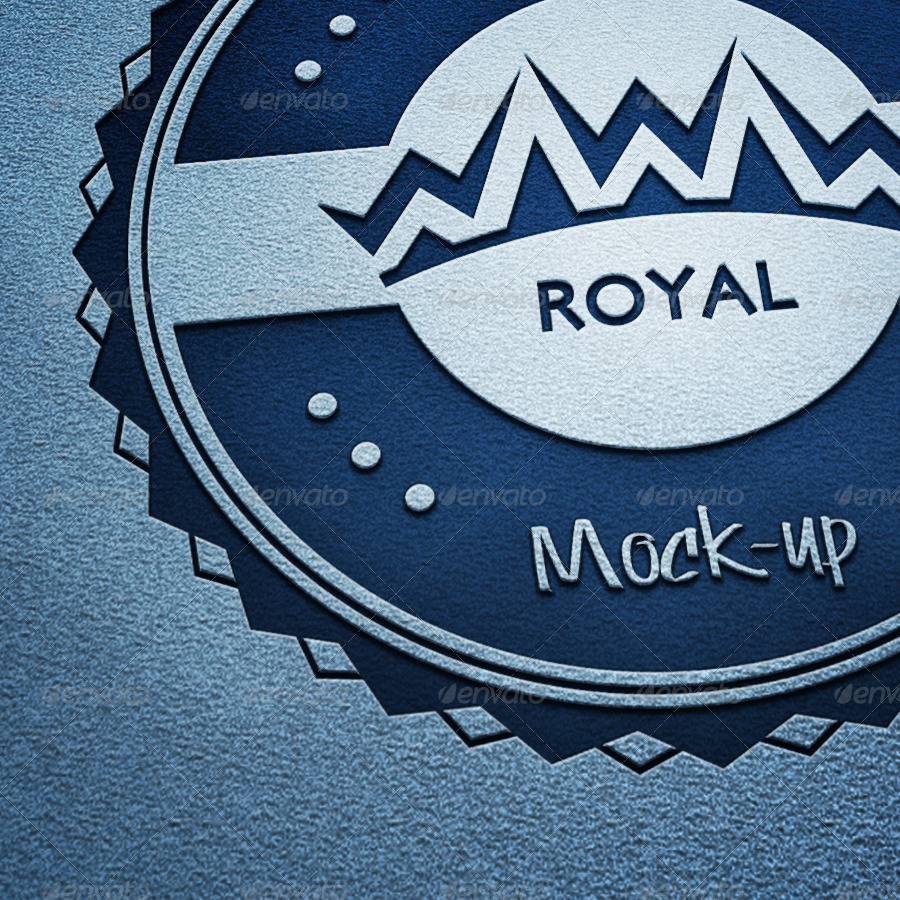 Royal Mock-Up Logo, Graphics | GraphicRiver