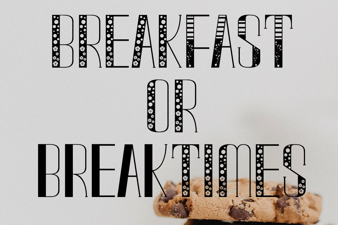 Crackers, Fonts | GraphicRiver