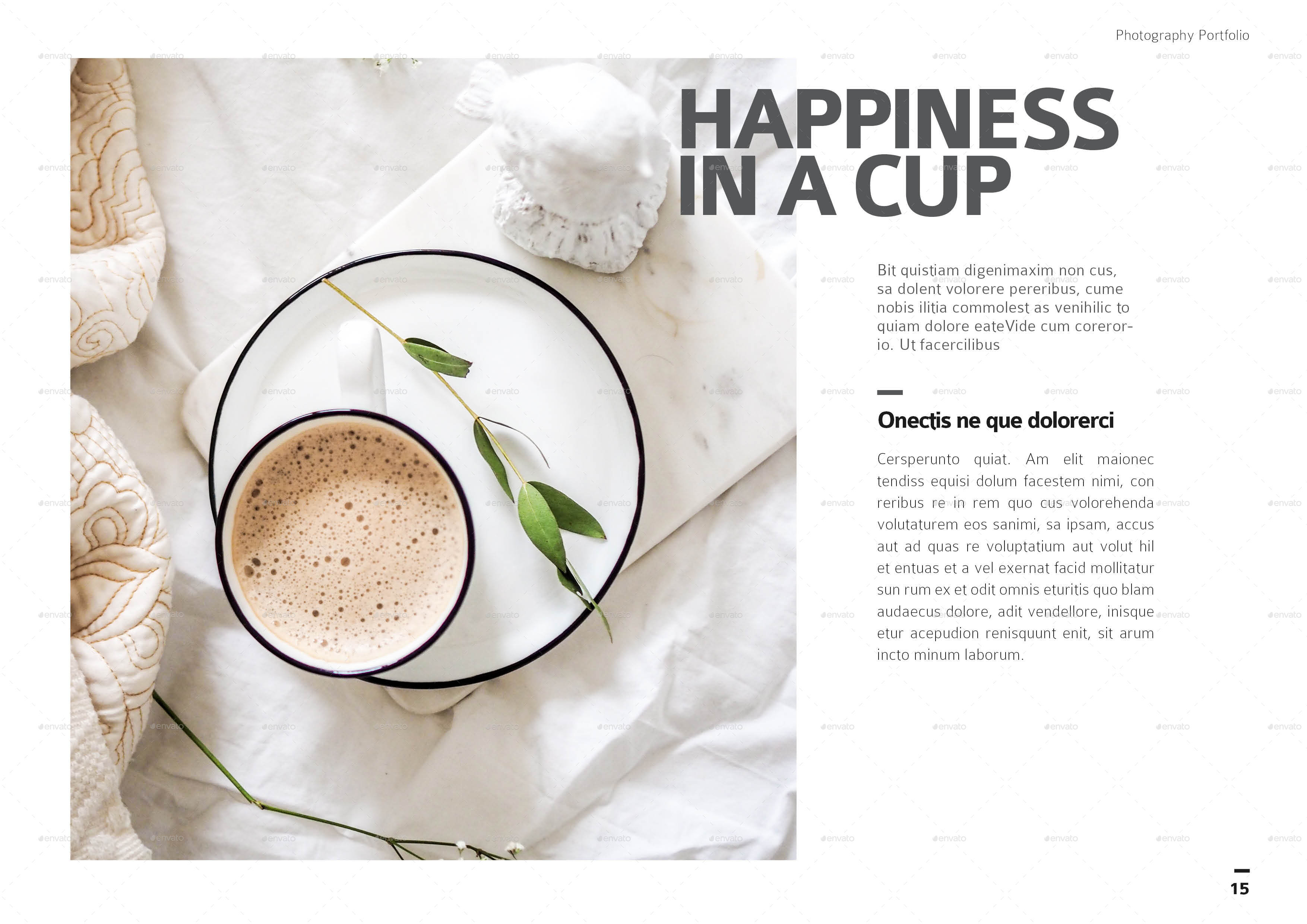 Photography Portfolio Template, Print Templates | GraphicRiver