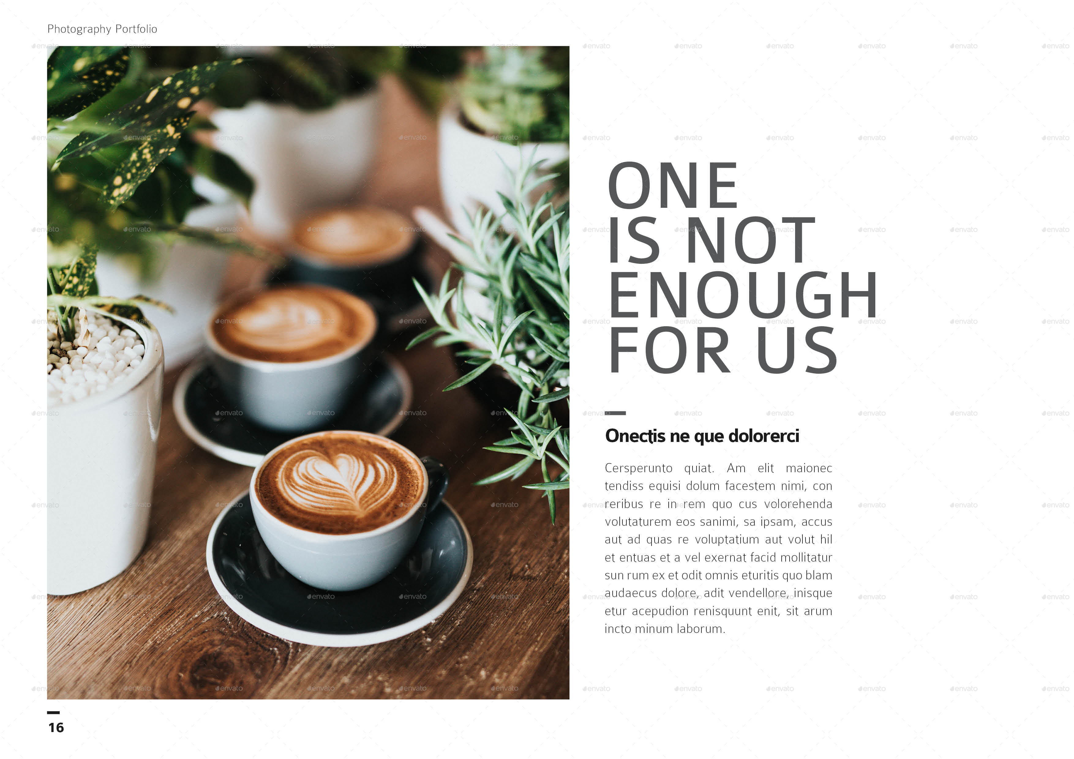 Photography Portfolio Template, Print Templates | GraphicRiver