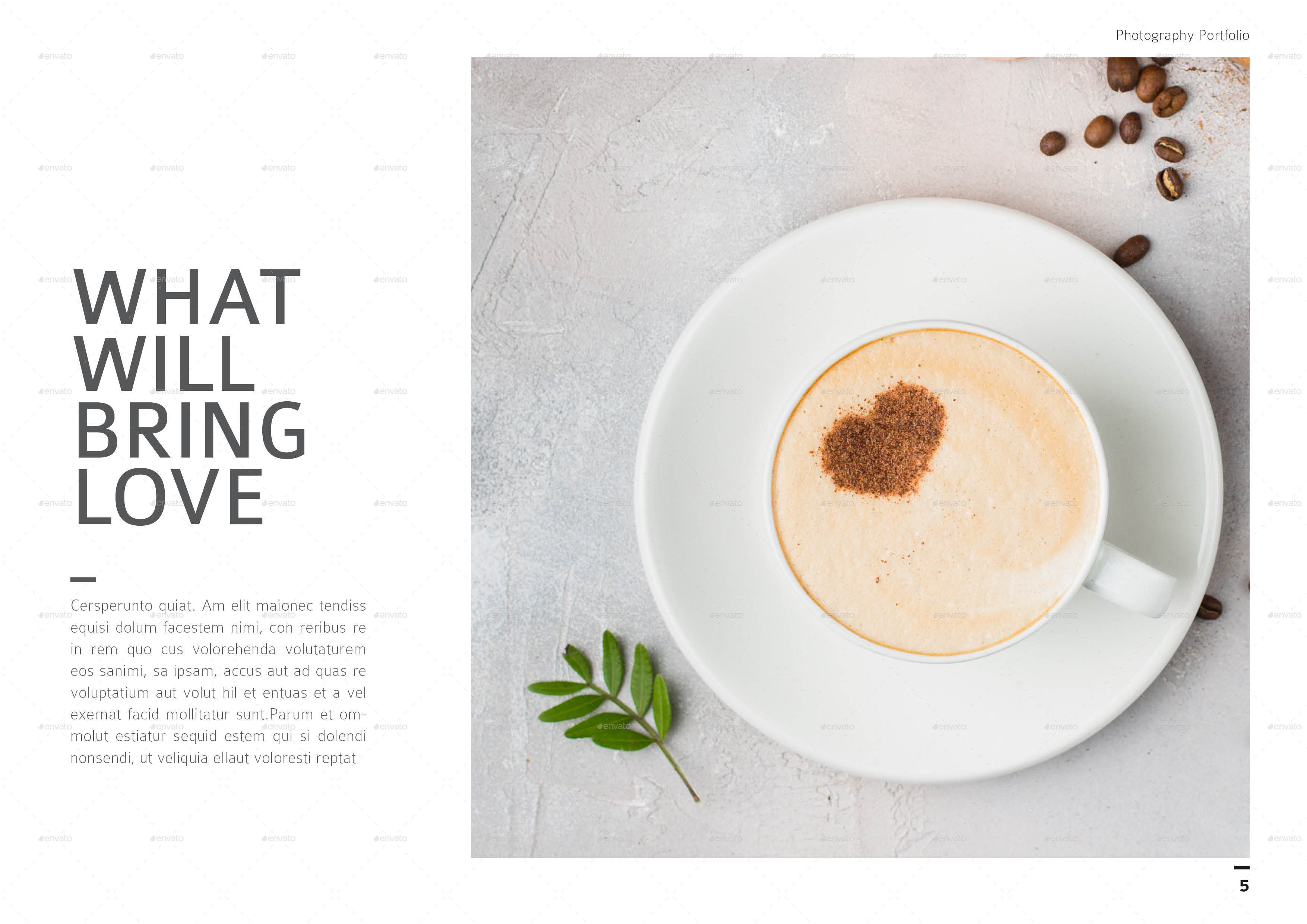 Photography Portfolio Template, Print Templates | GraphicRiver