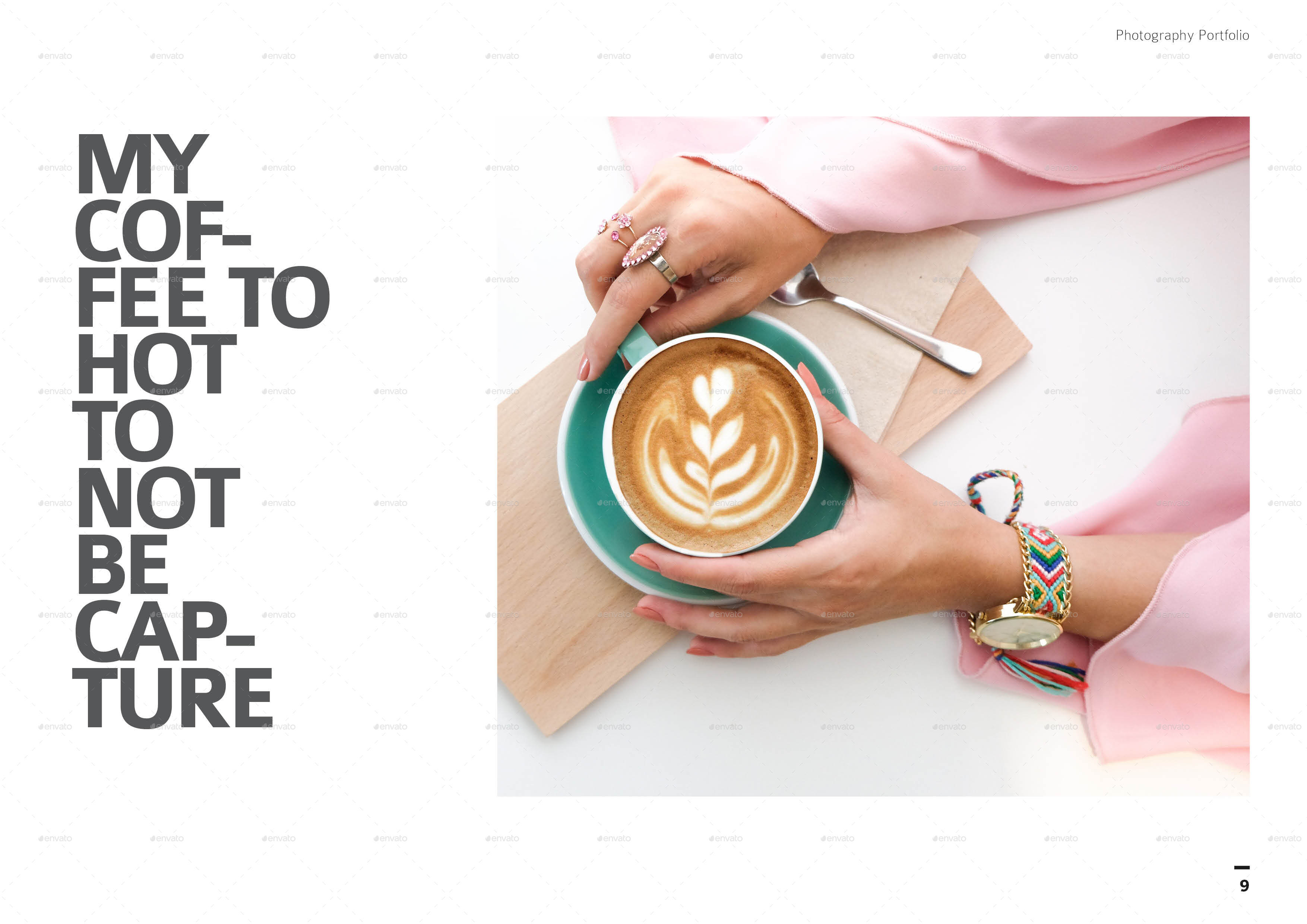 Photography Portfolio Template, Print Templates | GraphicRiver