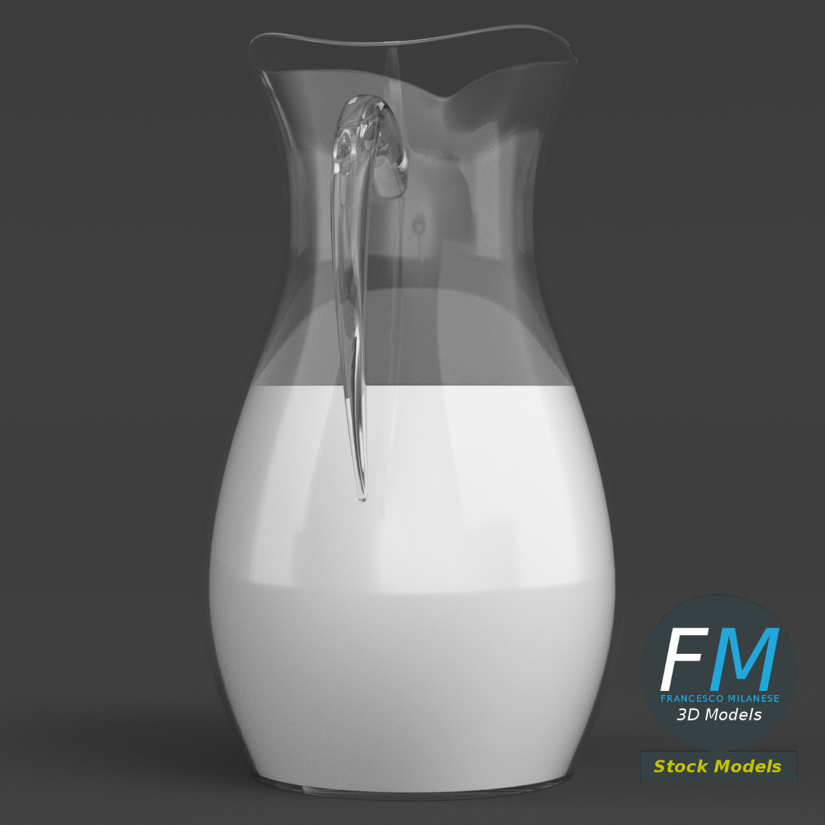 Milk carafe by FrancescoMilanese85 | 3DOcean