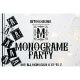 MONOGRAME PARTY, Fonts | GraphicRiver