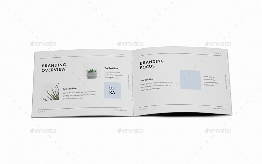 Company Branding A5 Brochure Template, Print Templates | GraphicRiver