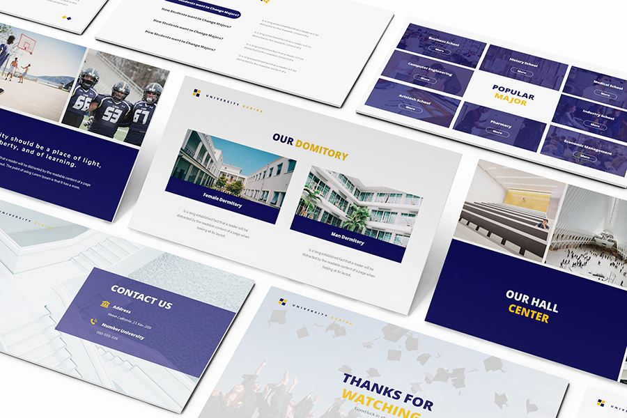 University Powerpoint Template, Presentation Templates | GraphicRiver