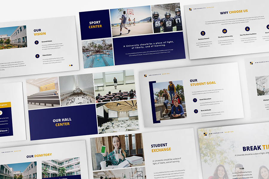 University Google Slides Template, Presentation Templates | GraphicRiver