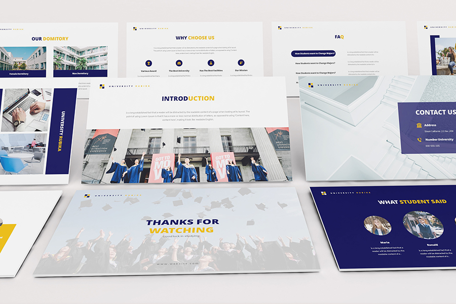 University Google Slides Template, Presentation Templates | GraphicRiver
