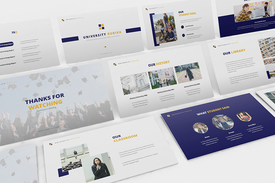 University Google Slides Template, Presentation Templates | GraphicRiver