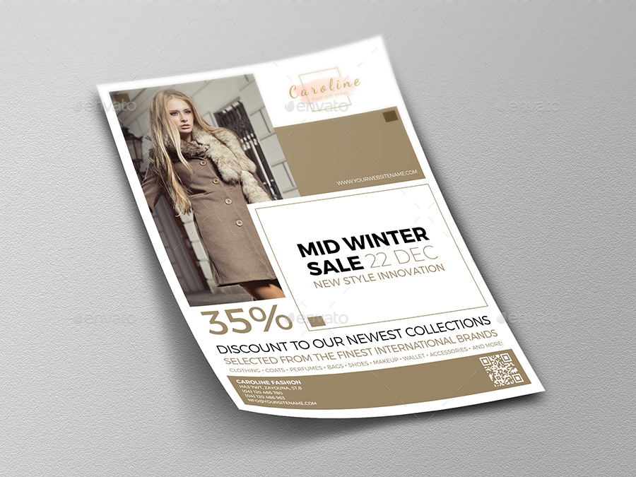 Fashion Flyer Template Vol.4, Print Templates | GraphicRiver