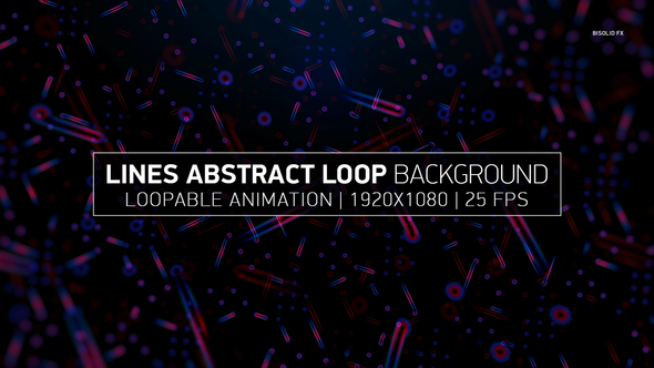 Lines Abstract Loop Background, Motion Graphics | VideoHive