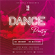 Dance Party Flyer, Print Templates | GraphicRiver