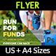 Charity Run Flyer Template, Print Templates | GraphicRiver