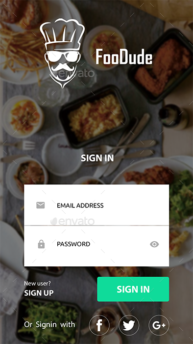 A Complete Pack of 3 High-Quality Food UI Kits| Multi-Restaurant, Food ...