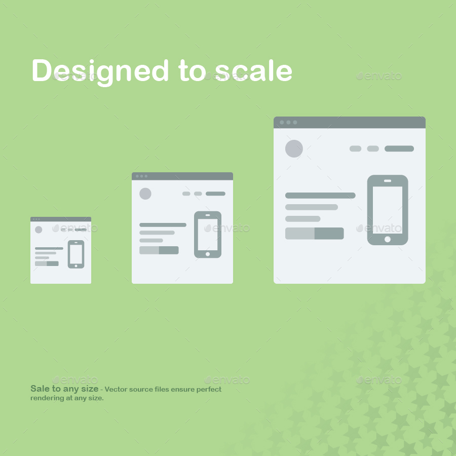 Minimal Web Flowchart, Vectors | GraphicRiver