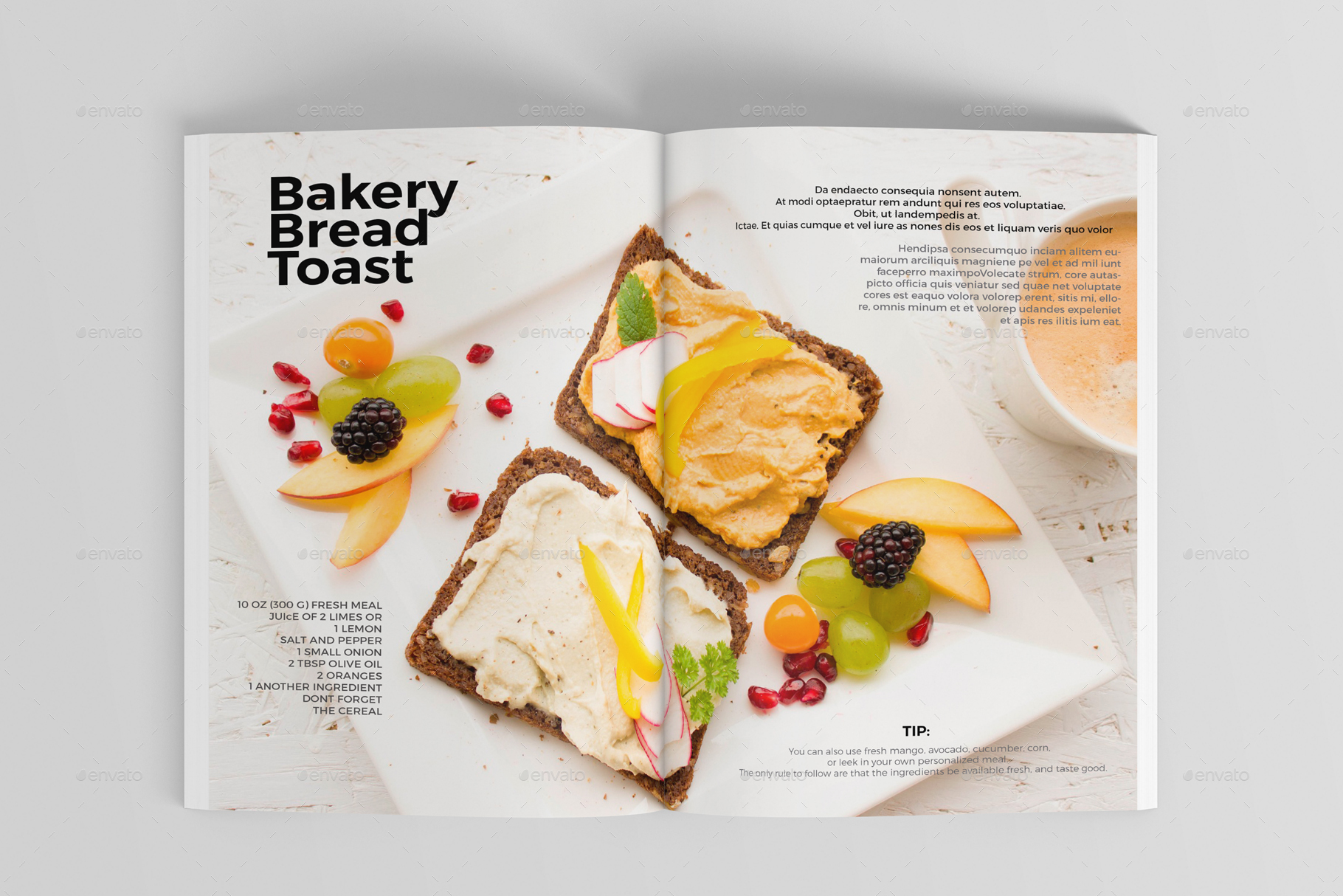 Cooking Book Magazine Template, Print Templates | GraphicRiver