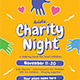 Kids Charity Night Event Flyer, Print Templates | GraphicRiver