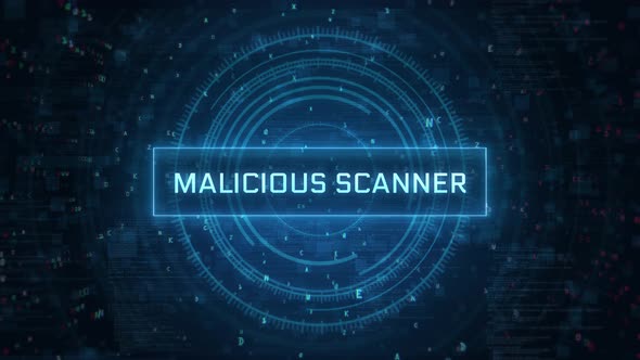 Malicious Scanner 4K, Motion Graphics | VideoHive
