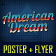 American Dream Party Poster and Flyer, Print Templates | GraphicRiver