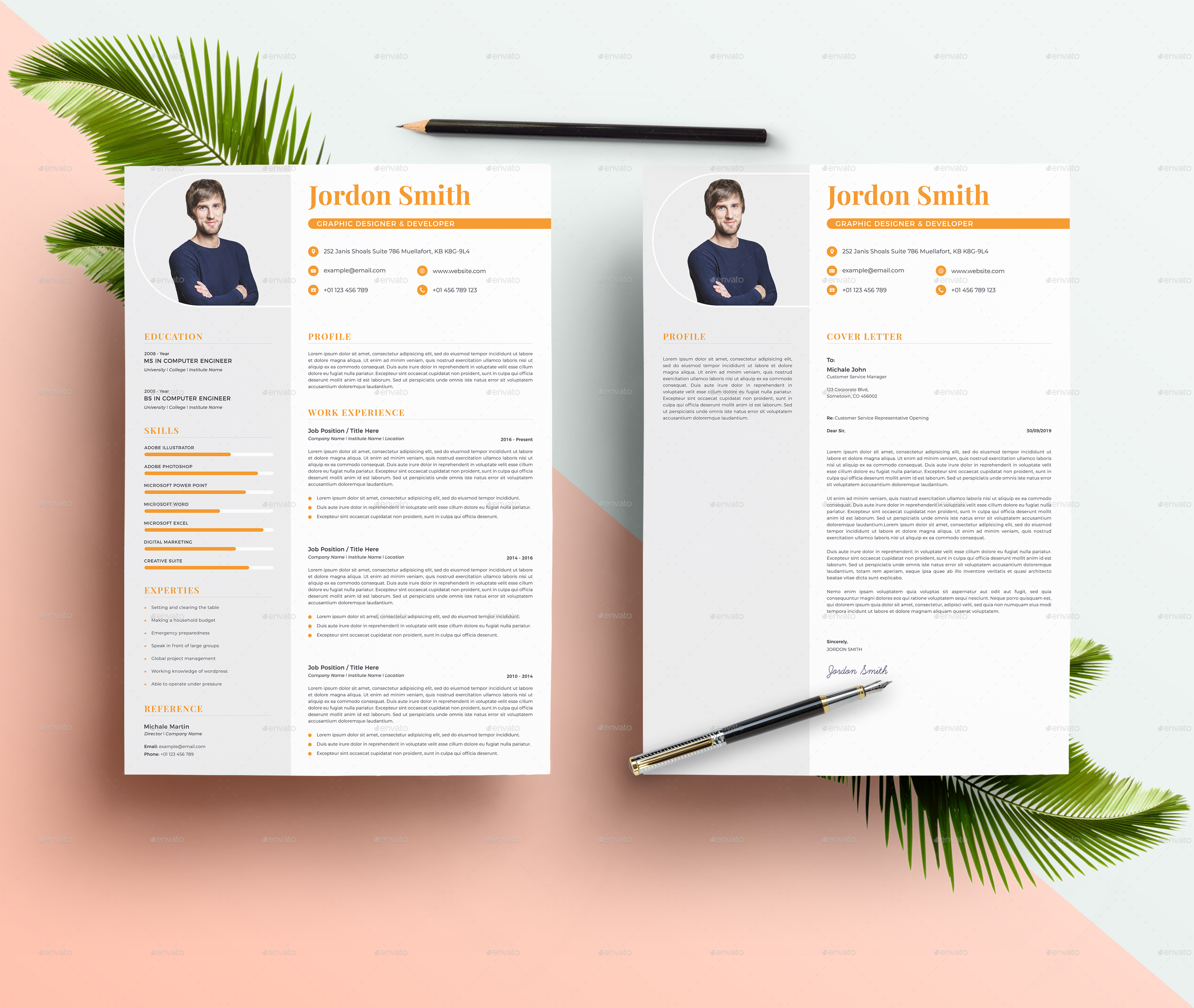 Resume, Print Templates | GraphicRiver