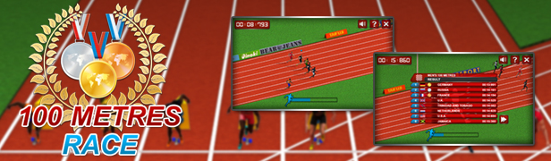 100 Metres Race - HTML5 Sport Game by codethislab | CodeCanyon