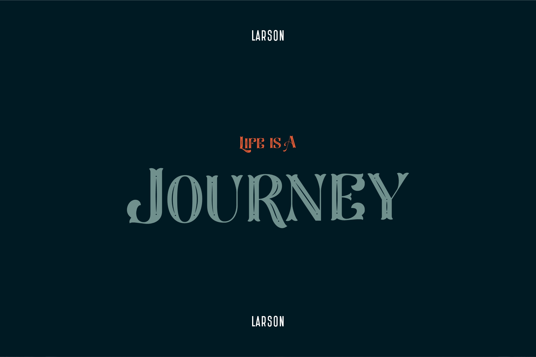 Larson Display Font, Fonts | GraphicRiver