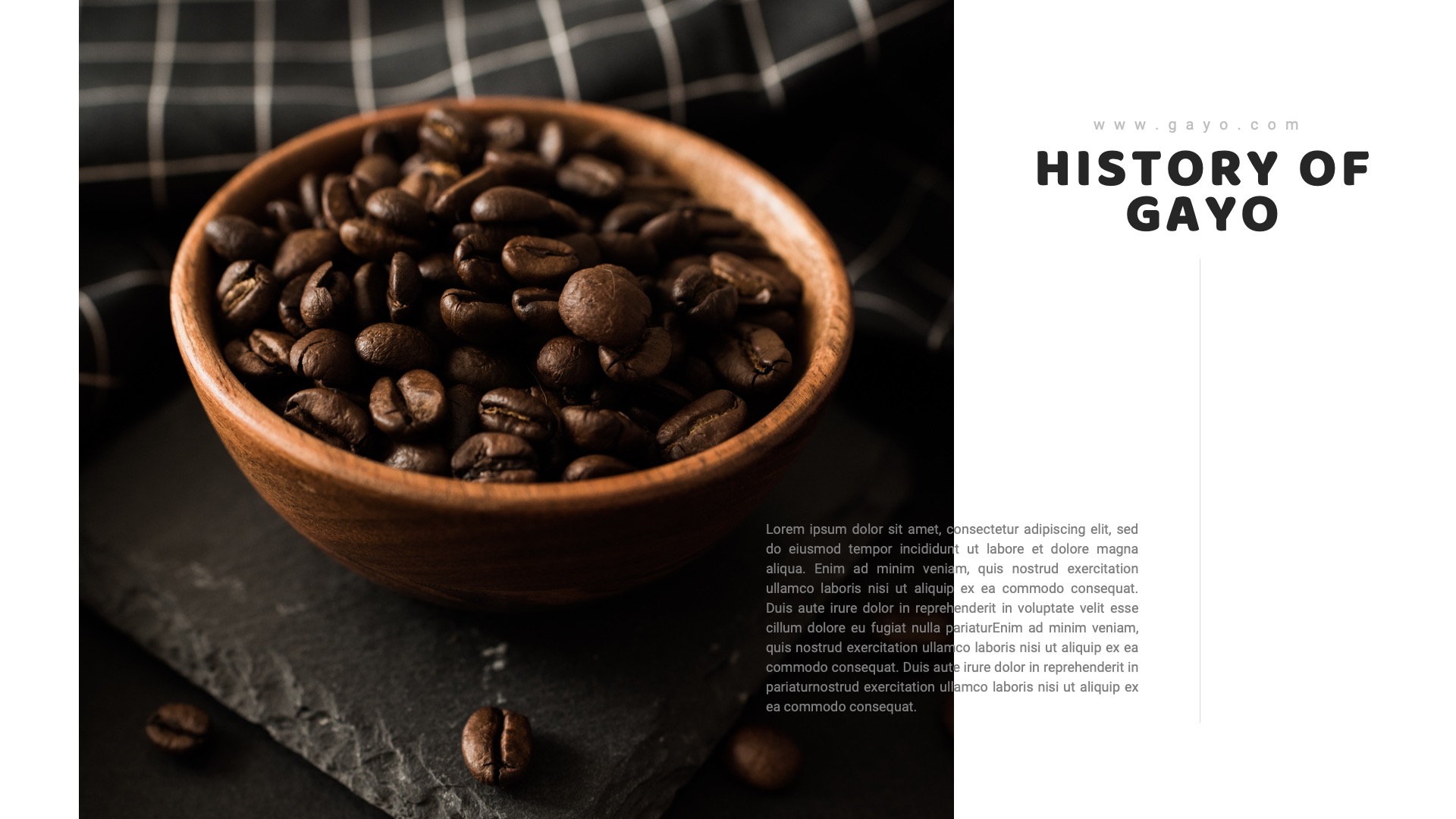 Gayo Coffee Google Slides Template, Presentation Templates | GraphicRiver