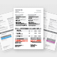 Dual Language Invoice, Print Templates | GraphicRiver