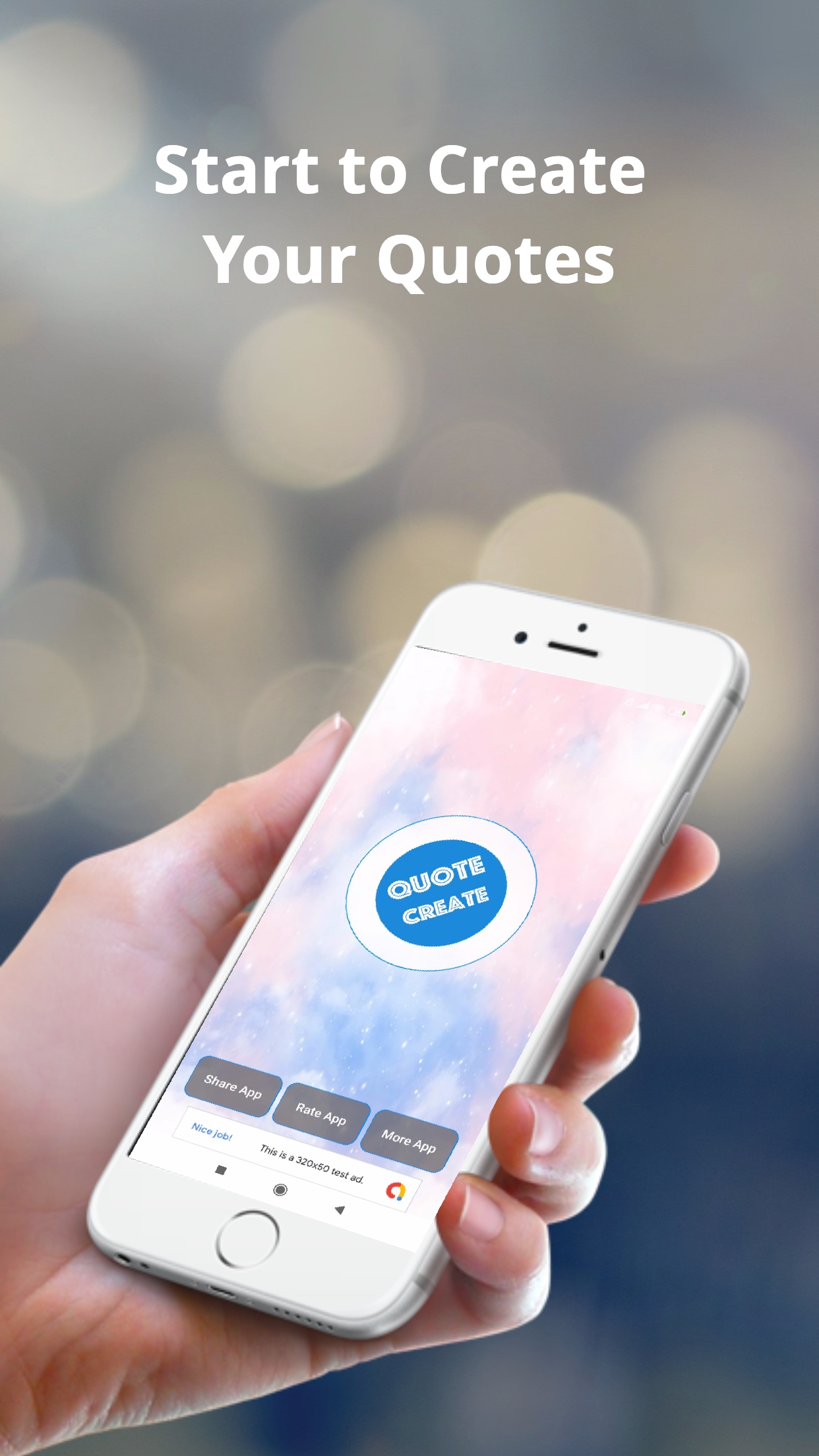 Quotes Maker with your photo (Android APp) by appworldking | CodeCanyon