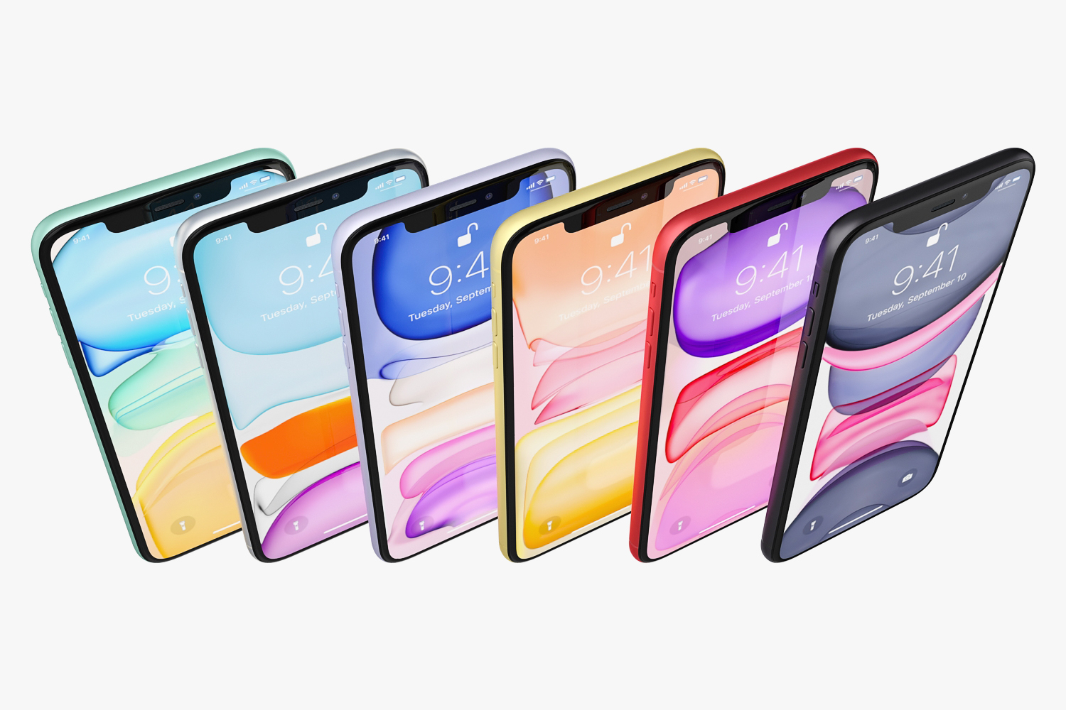 Apple iPhone 11 All colors by madMIX_X | 3DOcean