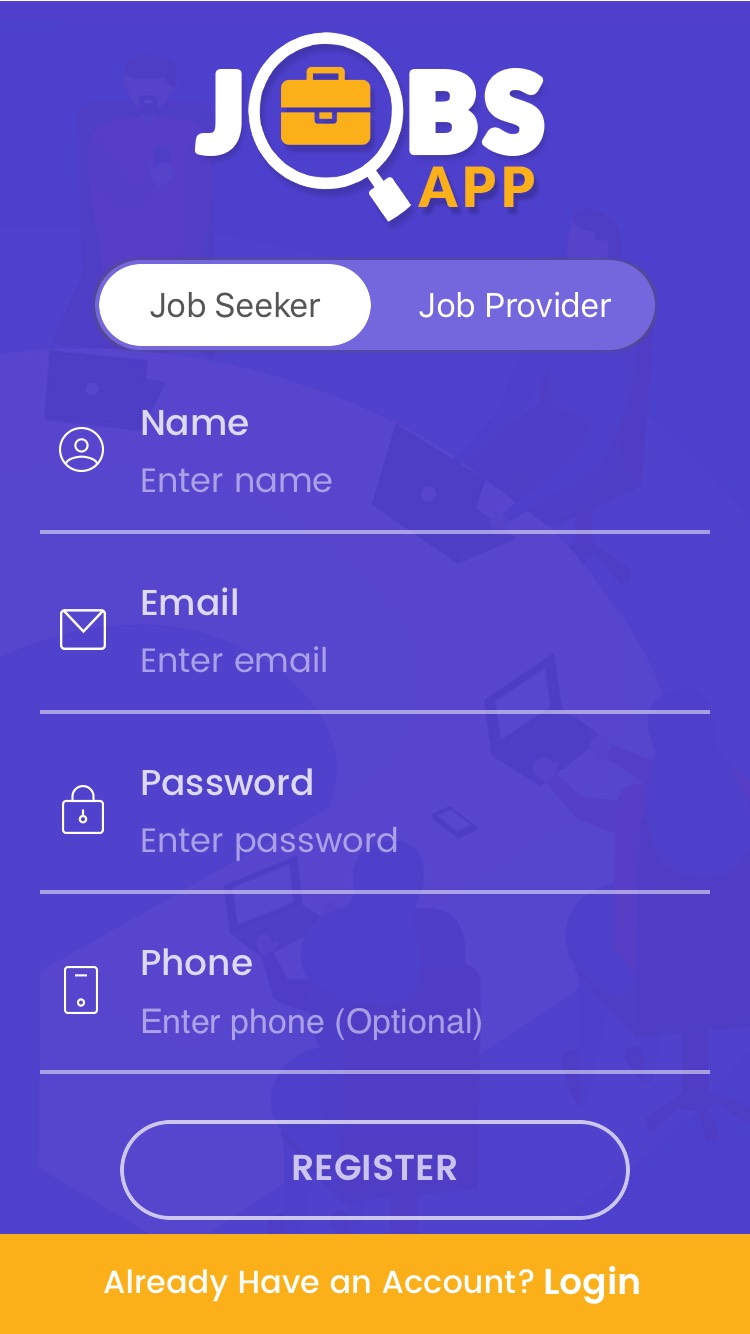 iOS Jobs App (Job Seeker, Job Provider, Naukri, Shine, Indeed, Resume ...
