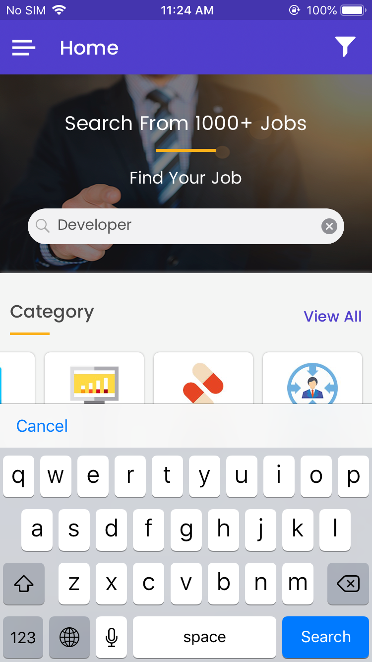iOS Jobs App (Job Seeker, Job Provider, Naukri, Shine, Indeed, Resume ...
