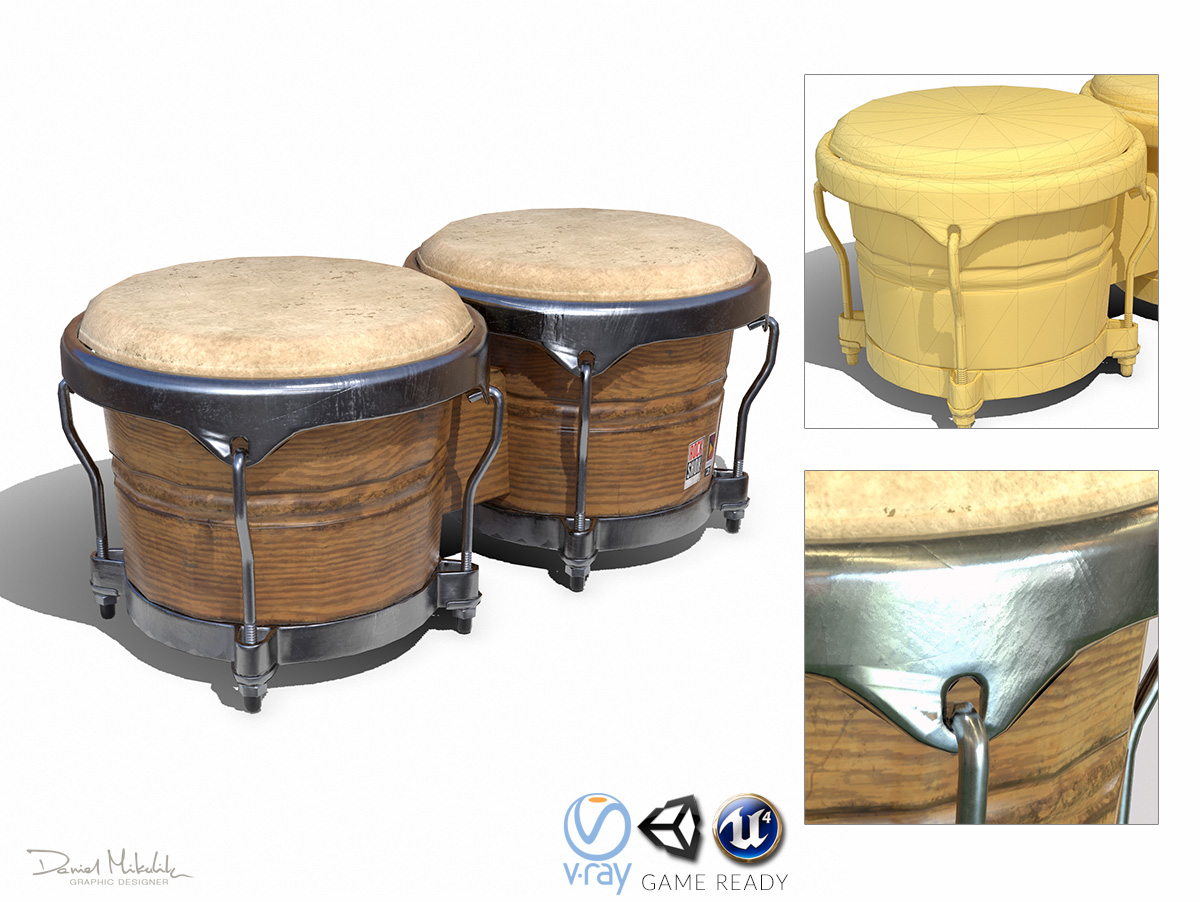 PBR Bong Low Poly by Cerebrate | 3DOcean